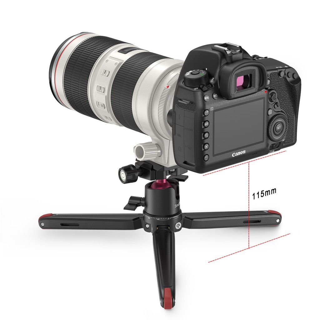 SmallRig Tabletop Mini Tripod with Panoramic Ball Head BUT2664 ...
