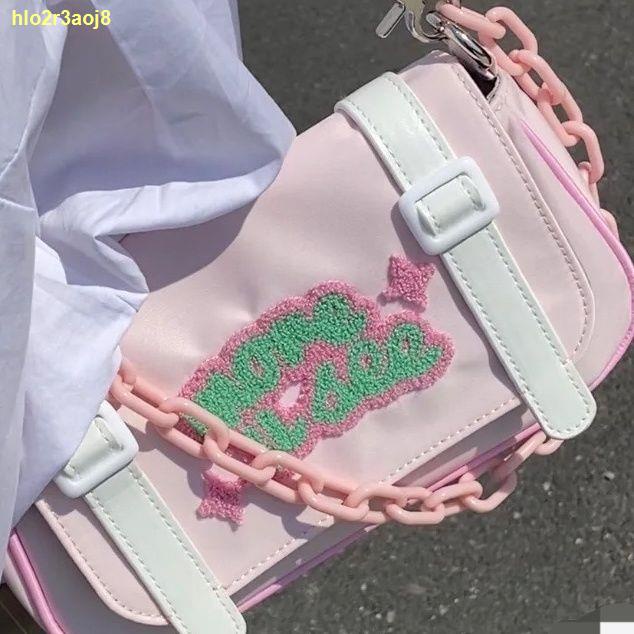 จัดส่งทันที2022 new underarm bag hot girl chain bag original กระเป๋า ...