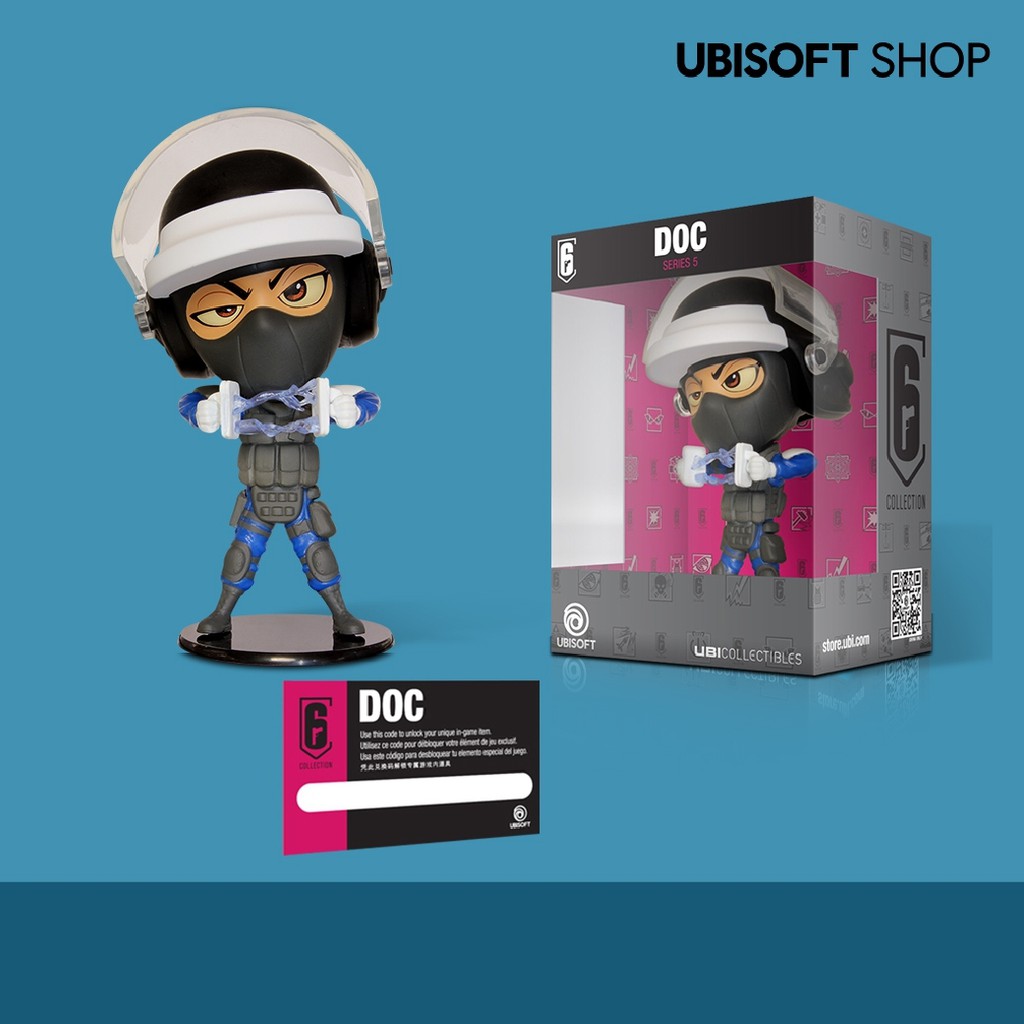 Ubisoft : Rainbow Six Siege Collection Series 5: Doc Chibi Figurine ...