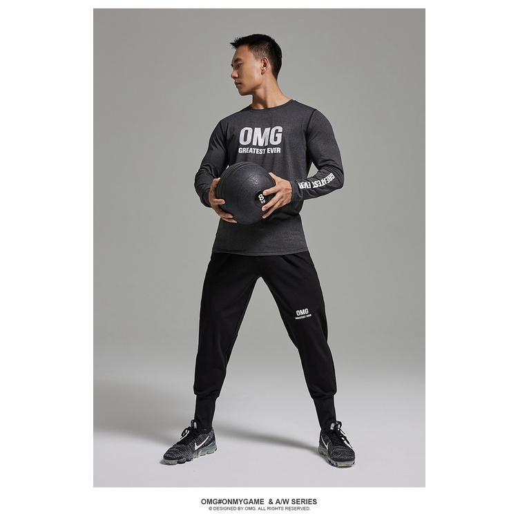 OMG Sportwear men's professional running long-sleeved ...
