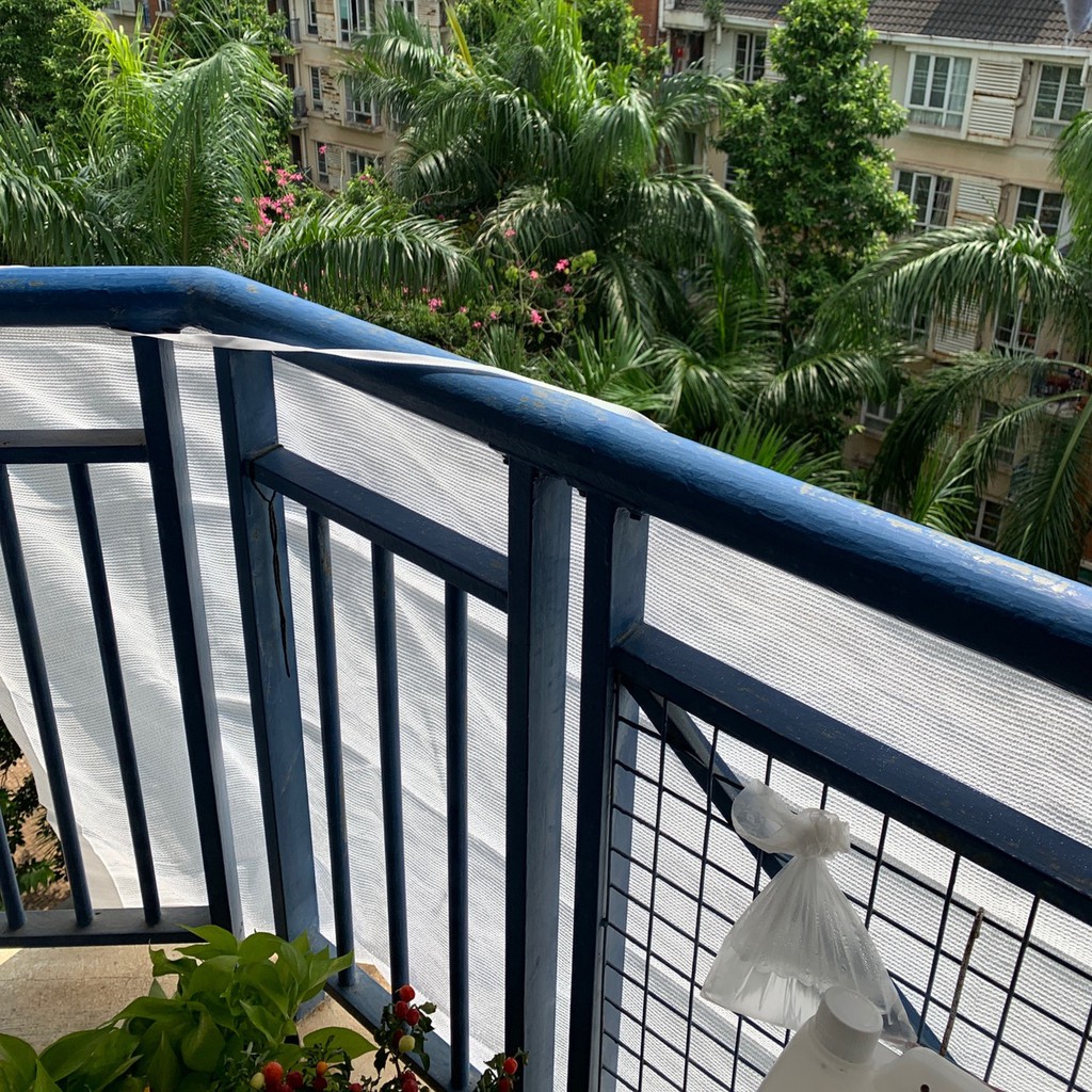 3ft Height Privacy Screen Fence Screen Wind Screen for Balcony Backyard ...