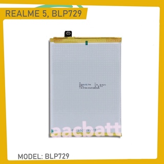 แบตเตอรี่ Realme 5 / 5i BLP729 5000mAh / แบต Realme 5 Pro (BLP731 ...