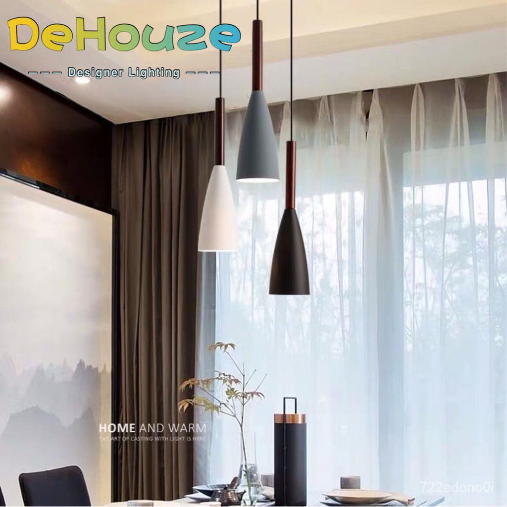 DeHouze Dining Pendant Light 3 in 1 Ikea Design Lampu Siling Hanging ...