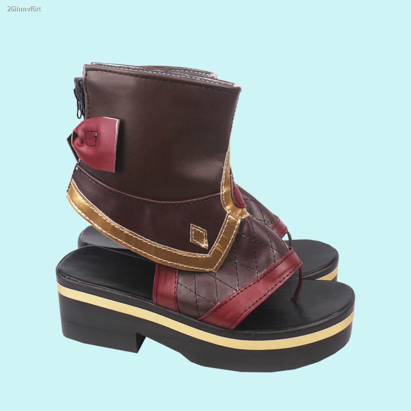 เตรียมจัดส่งYuanshen ปัญหาในการถอด Jiuqi อดทน cos รองเท้าคอสเพลย์ ...