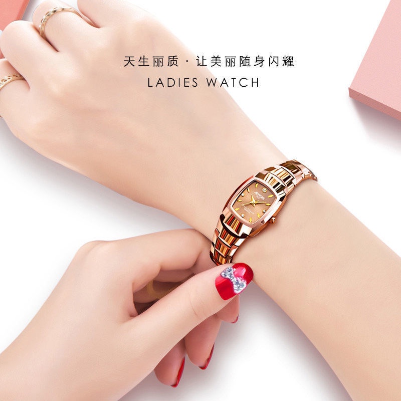 Full-automatic mechanical watch womens fashion waterproof luminous ...