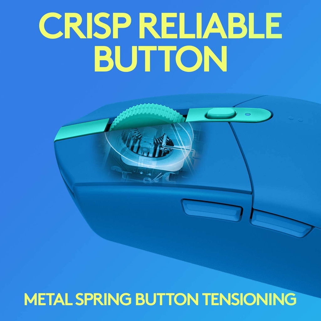 Logitech G304 Lightspeed Wireless Gaming Mouse in Color blue/purple ...