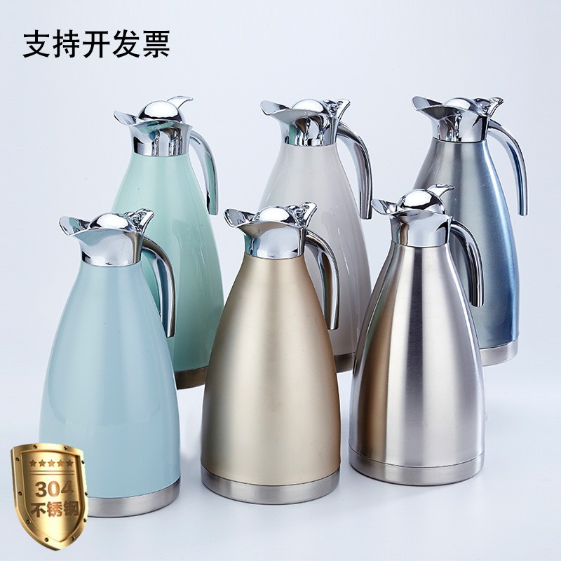 Airer thermal insulation pot household 304 stainless steel super long thermal insulation large ...