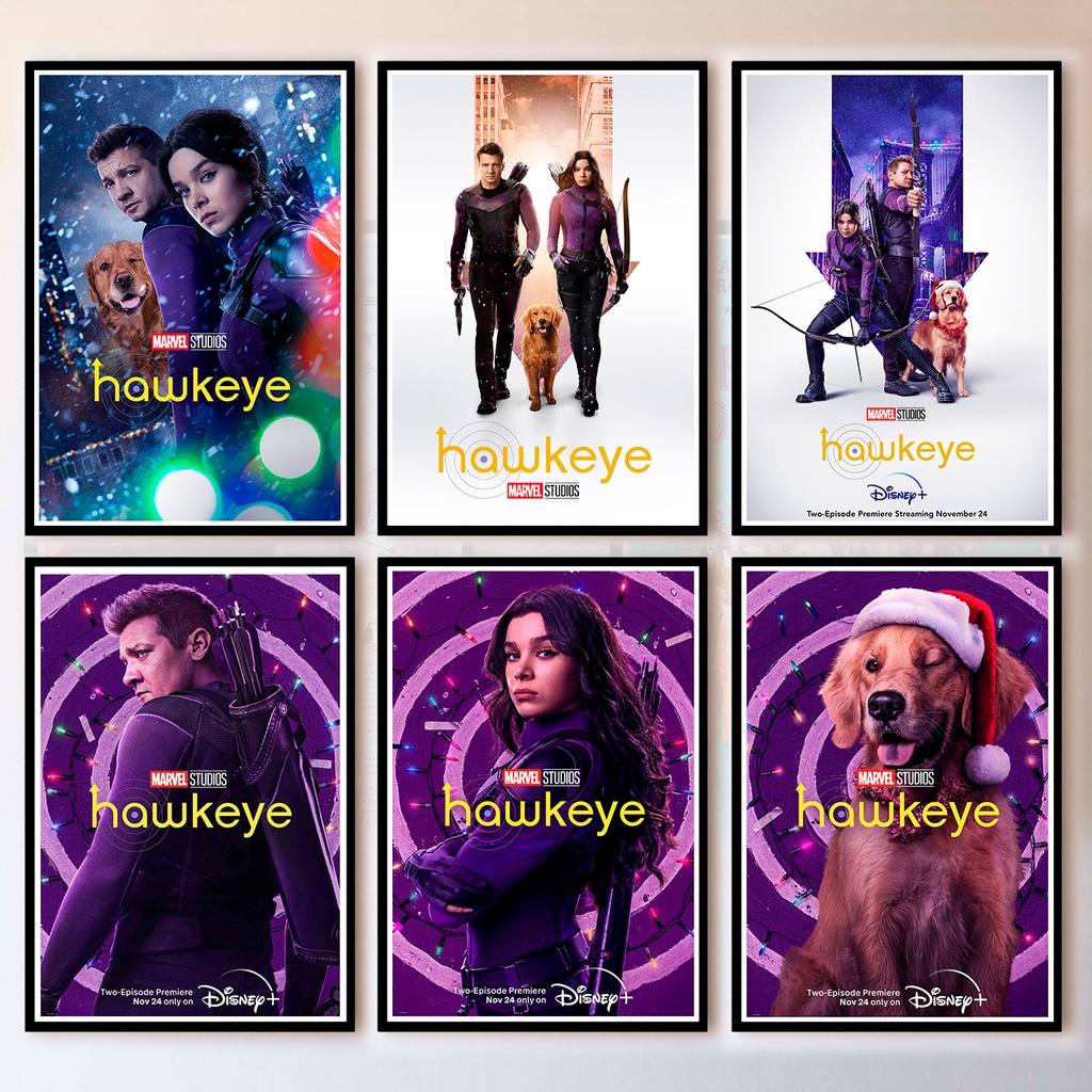 Hawkeye Poster / TV Mini Series 2021 Marvel studios โปสเตอร์ขนาด 33x48 ...