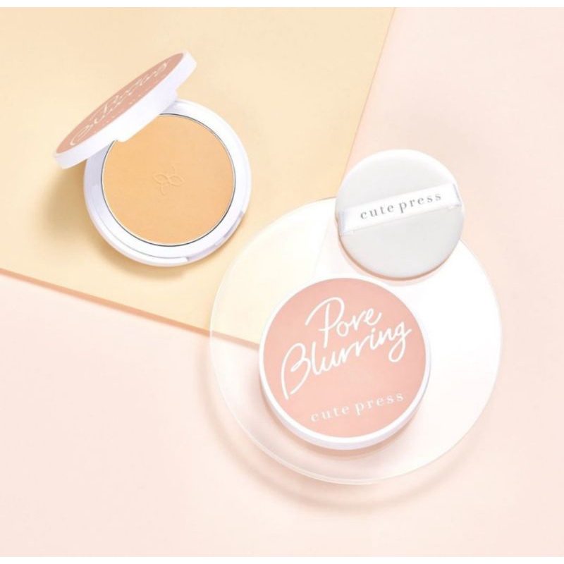 Cute Press พร้อมส่ง แป้งเบลอรูขุมขนเนื้อบางเบา Pore Blurring Powder ...