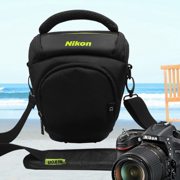 Nikon canon camera package single shoulder SLR camera bag hand-held ...