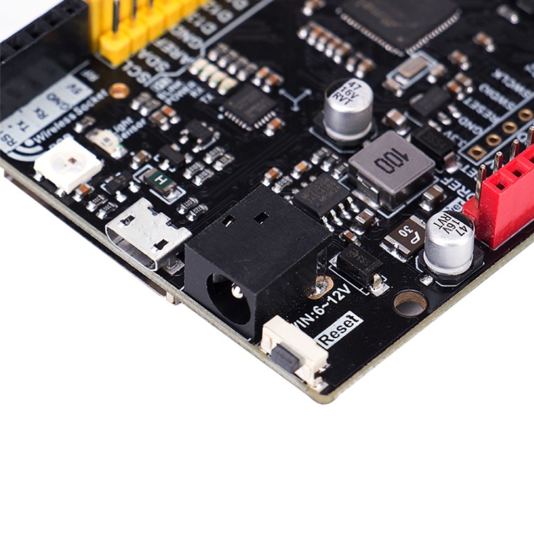 บอร์ด Bridge รองรับ Arduino Shield เขียนโปรแกรม Arduino Micro Python ...