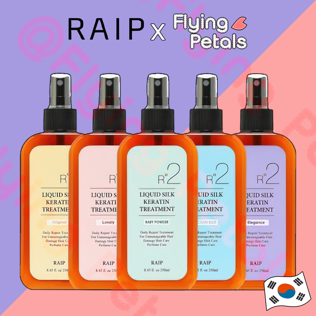 RAIP R2R3 RAIP R3 2022 Argan Hair Oil RAIP R2 Liquid Silk Keratin ...