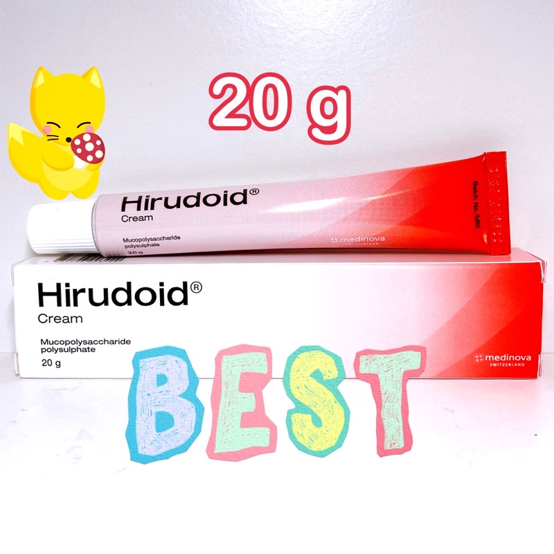 Hirudoid Cream ครีมลดรอยแผลเป็น ขนาด 20 กรัม - powerdrug.girl - ThaiPick