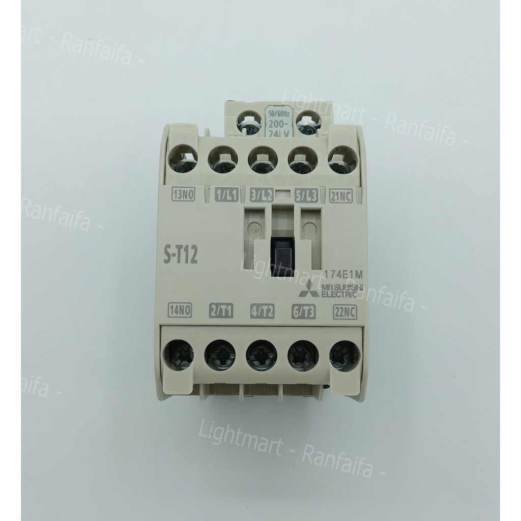 Magnetic Contactors S- T12 Coil 220V (20A) "Mitsubishi" | Shopee Thailand