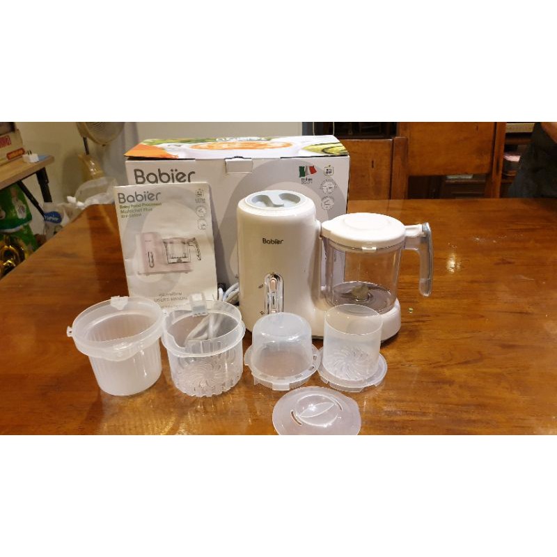 เครื่องนึ่งขวดนมอบแห้งอบอาหาร 6ฟังก์ชั่น ตัวถัง3ชั้น Babier 0989 ...