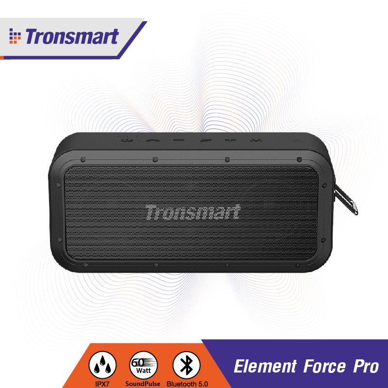Tronsmart Element Force Pro 60W Bluetooth Speaker ลำโพงบลูทูธ5.0เกันน้ำ ...