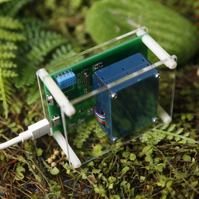 PM2.5 Air Quality Detector Tester Meter AQI Home Gas Monitor Excellent ...