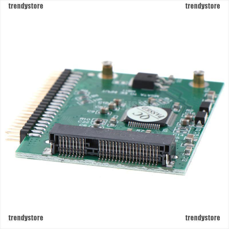 Trendystore Msata Ssd To 44 Pin Ide อะแดปเตอร์แปลงสายเคเบิ้ล Msata Ide ...