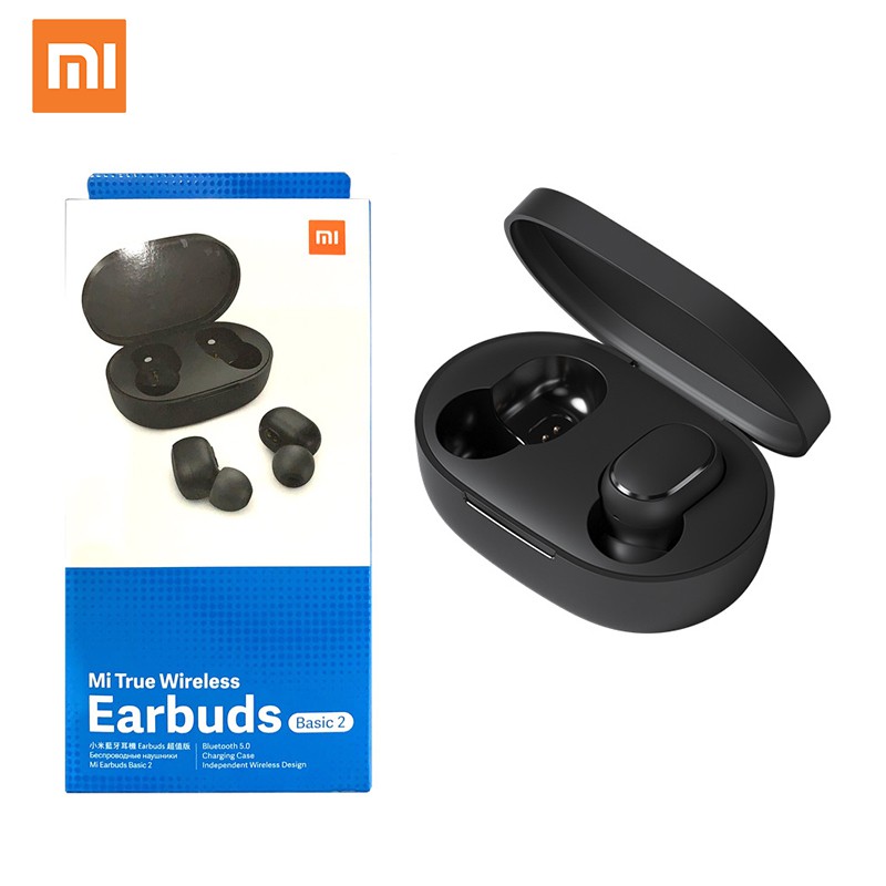 ของแท้ Xiaomi Mi True Wireless Earbuds Basic 2 Black ชุดหูฟังไร้สายบลูทูธ 5.0 หูฟัง DSP พร้อม ...