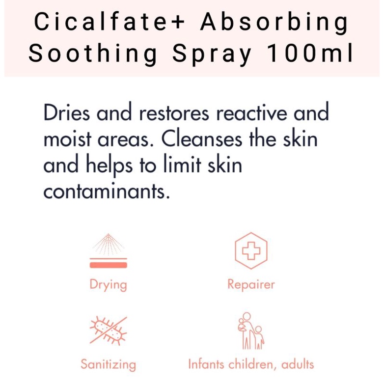 (Exp.0425)Avène Cicalfate Absorbing Soothing Spray 100ml - pattney ...