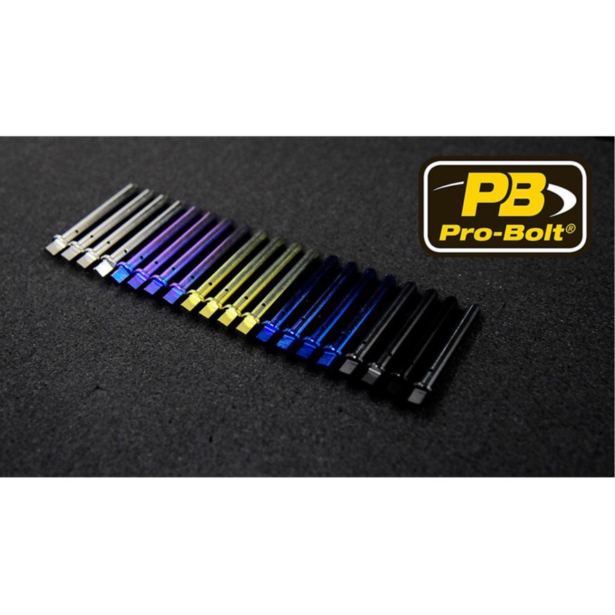 Pro-Bolt ไทเทเนี่ยม สลักยึดผ้าเบรค ปักข้าง หูชิด DD - proboltthailand - ThaiPick