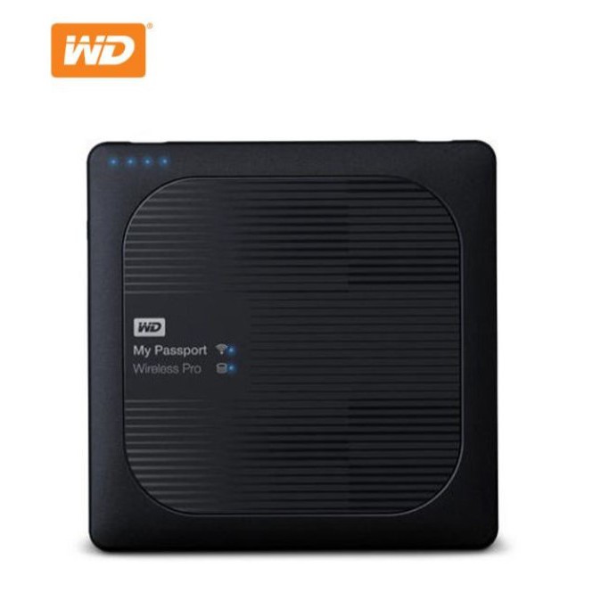 WD External Hard Drive WIRELESS 4 TB ฮาร์ดดิสก์แบบพกพา รุ่น MYPASSPORT ...