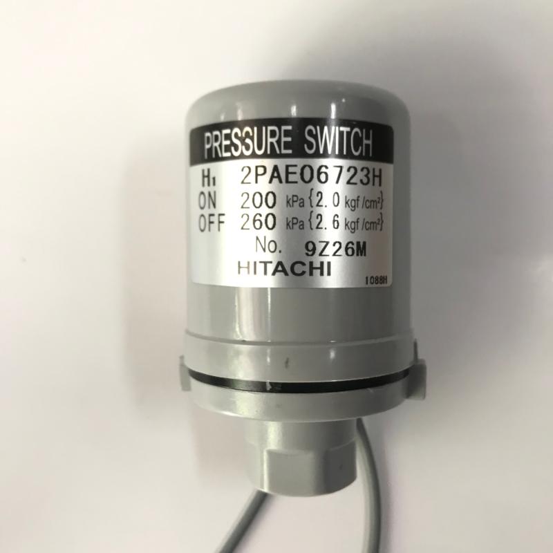 เพรสเชอร์สวิทช์ แรงดันปั๊มน้ำ pressure switch Hitachi ขนาด ON - 2.0 OFF ...