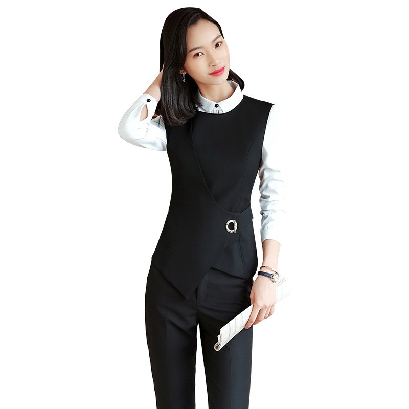 【spot】Civil servant administrative business professional wear suit vest ...