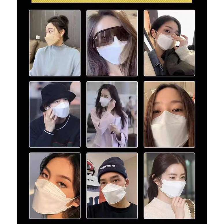 (เก็บโค้ดหน้าร้าน เหลือ 0.-) แมส KF94 3D MASK แมสเกาหลี 1 แพ็ก 10 ชิ้น KF94 สินค้าพร้อมส่งในไทย ...