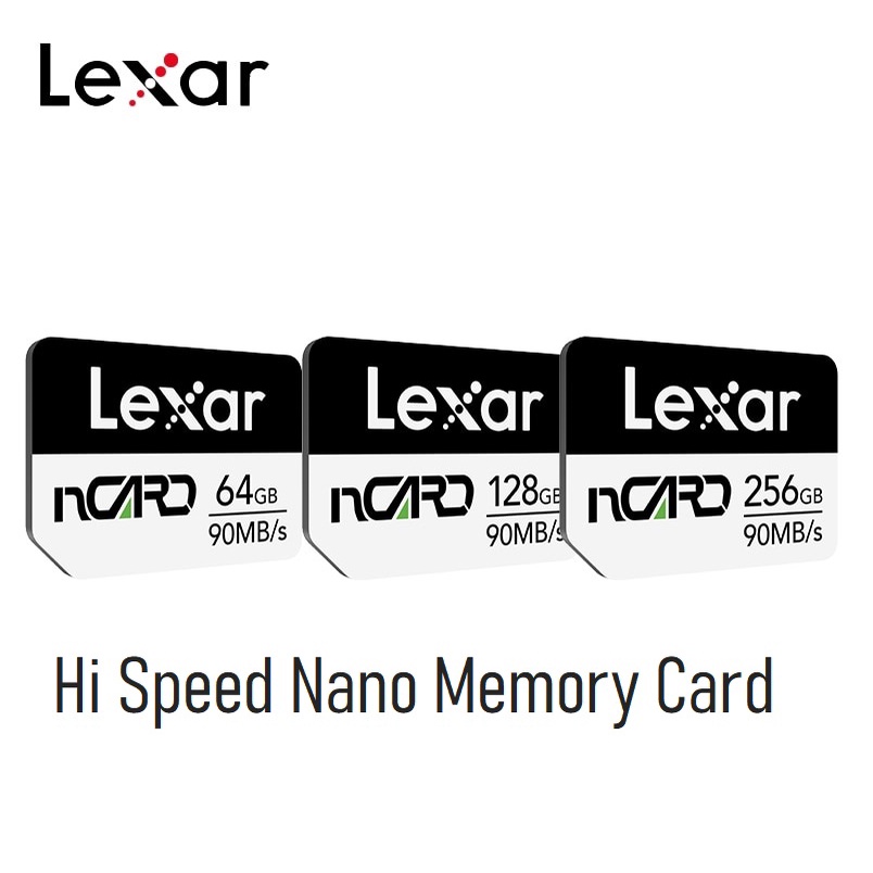 Lexar nCARD NM Cards Nano Memory Card for Huawei 64GB 128GB 256GB NM ...