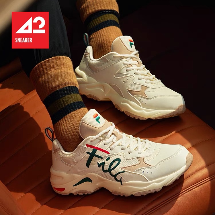 พร้อมส่ง FILA Summer รองเท้ากีฬาลำลองสำหรับบุรุษและสตรีรองเท้าวิ่ง 2 ...