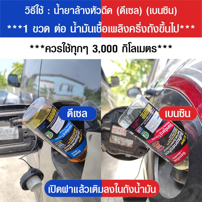Bullsone Shot น้ำยาล้างหัวฉีด ดีเซล 3 ขวดรับประกัน 30 ล้านบาท น้ำมัน ...