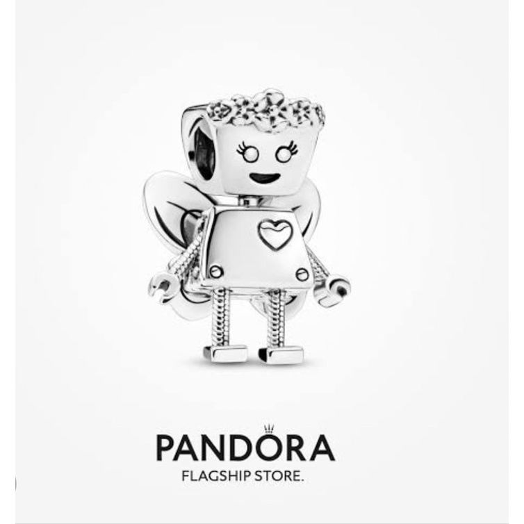 Pandora (แท้100%) สร้อยคอพร้อมจี้รูปหัวใจ (ของใหม่) - ThaiPick