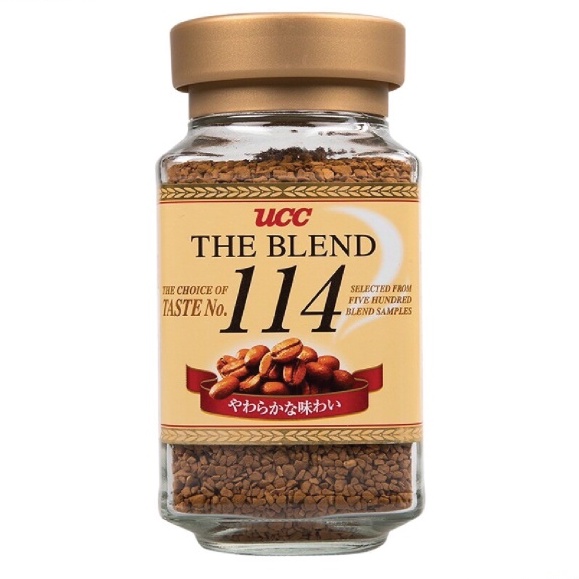 (แพคสุดคุ้ม) ยูซีซี กาแฟสำเร็จรูป สูตร 114 ขนาด 90 กรัม 2 กระปุก UCC The Blend no.114 90 g ...