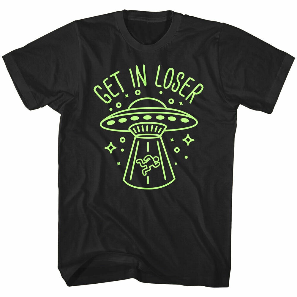 เสื้อยืด พิมพ์ลาย Cosmic Society Get in Loser UFO Beam Alien Abduction ...