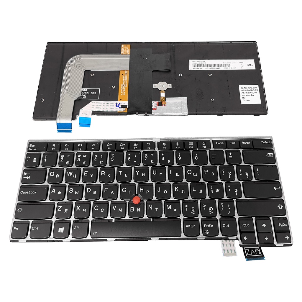 แป้นพิมพ์คอมพิวเตอร์ Brand New US Russian Keyboard for ASUS ROG ...