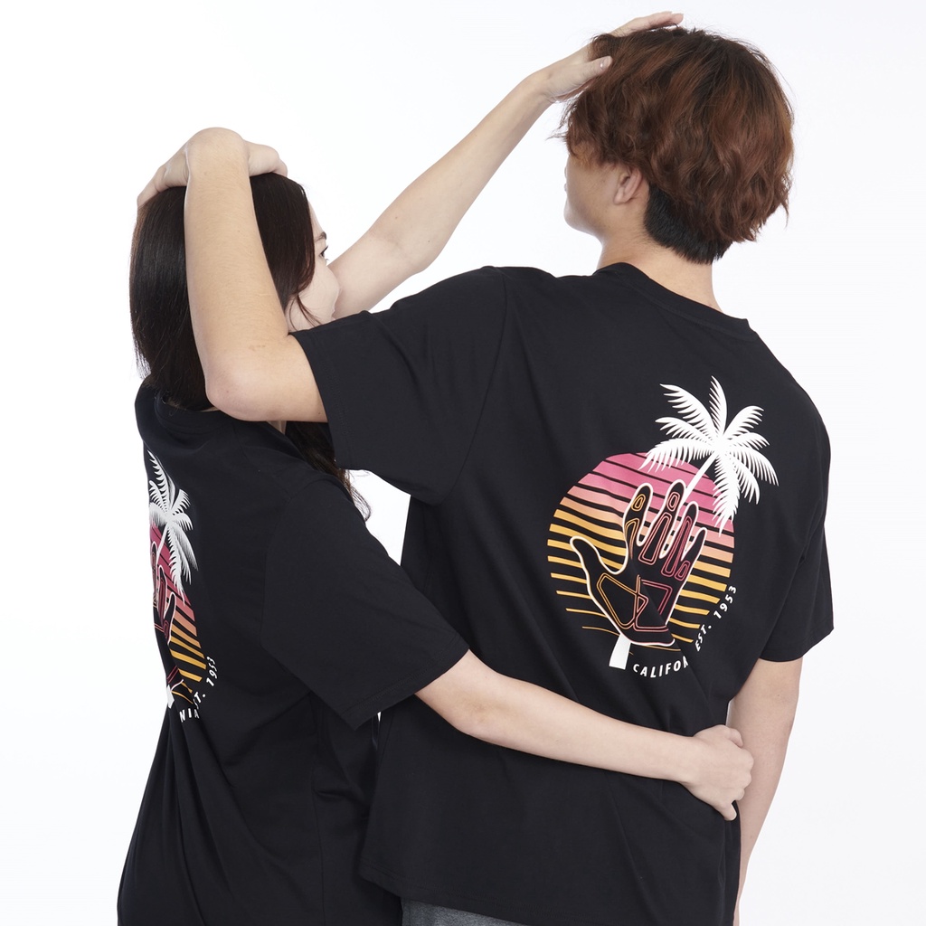 BODY GLOVE Unisex Graphic Tee Cotton T-Shirt เสื้อยืดลายกราฟฟิค รวมสี ...