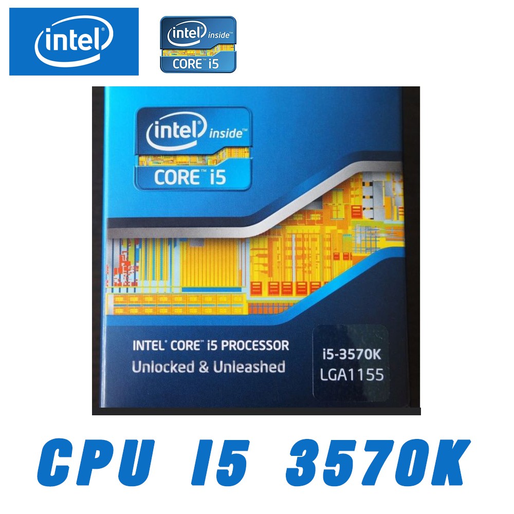 CPU Intel Core I5 3570K 3.4GHz 6 MB.0GT/S SR0PM LGA 1155 | Shopee Thailand
