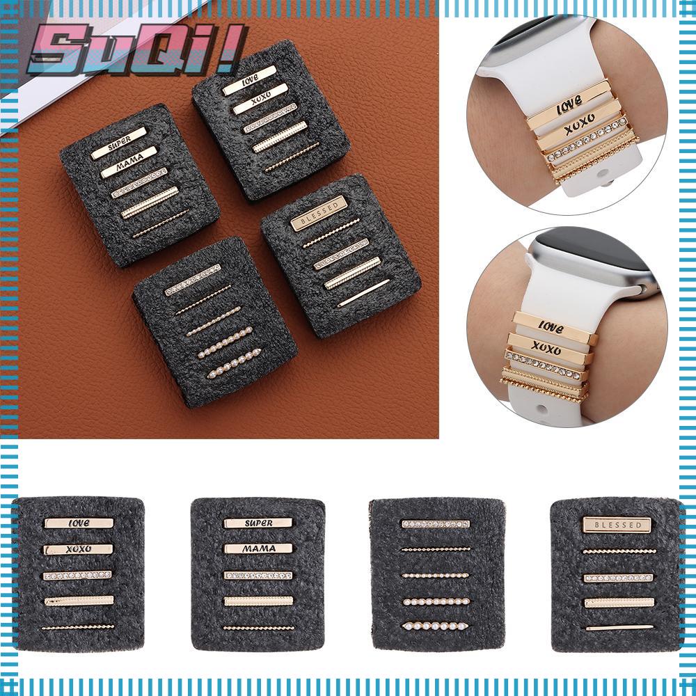 Universal Smart Watch Metal Charms Decorative Ring Samsung Huawei Watch ...