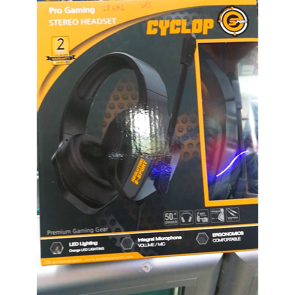 หูฟังรุ่นใหม่ของ Neolution E-Sport Review Gaming Headset Cyclop ...