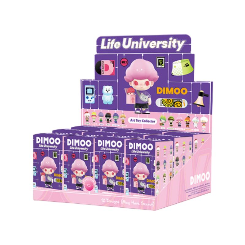 กล่องสุ่ม Pop Mart Dimoo Life University Blind Box ของแท้ พร้อมส่ง ...