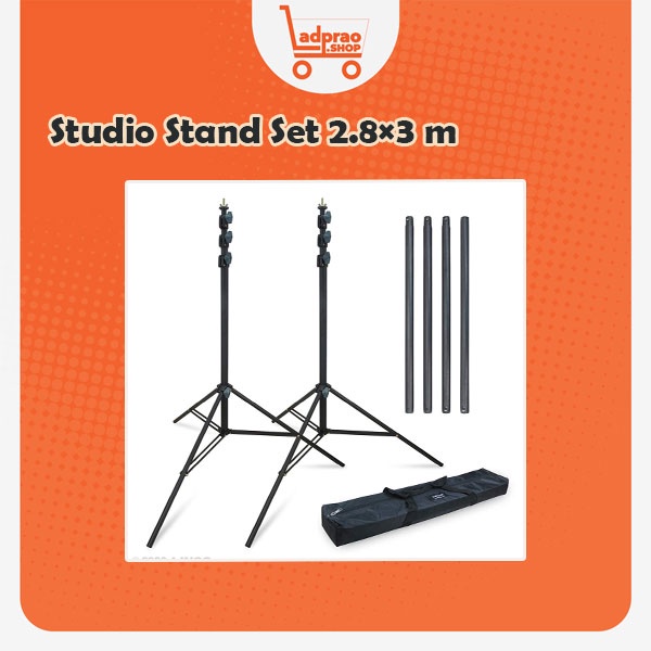 อุปกร์แขวนฉาก Studio Stand Set 2.8×3 m | Shopee Thailand