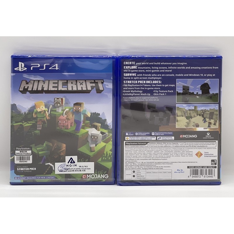 PS4 Minecraft Starter Collection (ENG)(R3) - j.a.gameshop - ThaiPick