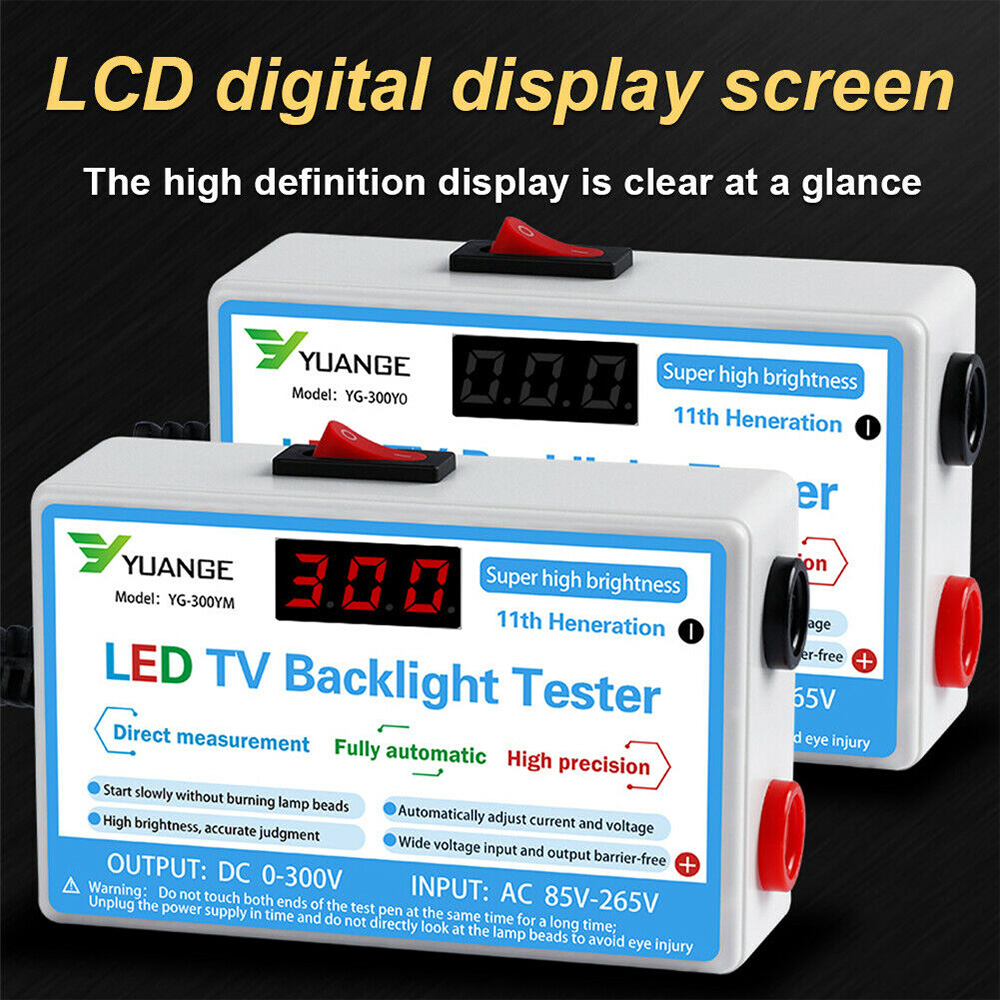 CLOUD [Ready Stock] LED Lamp Tester 0-300V Output LED TV Backlight ...