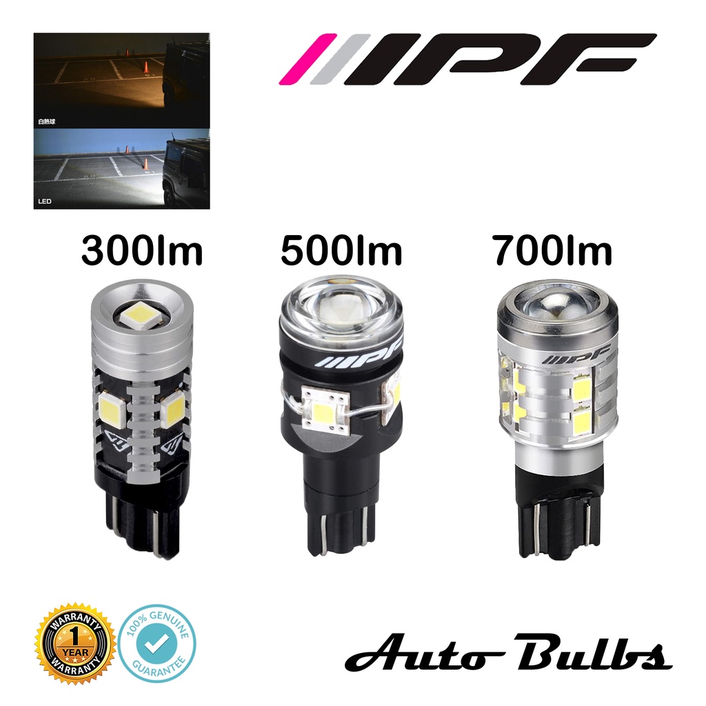 ไฟถอยหลัง LED IPF 6500K 1600lm รุ่นใหม่ ของแท้ สว่างพิเศษ ประกัน 3 ปี ...