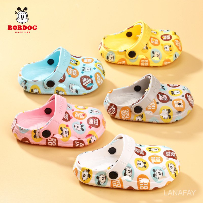 Bobo Beans เด็ก Crocs ชายและหญิง รองเท้าแตะและรองเท้าแตะน่ารัก นุ่มสบาย ...