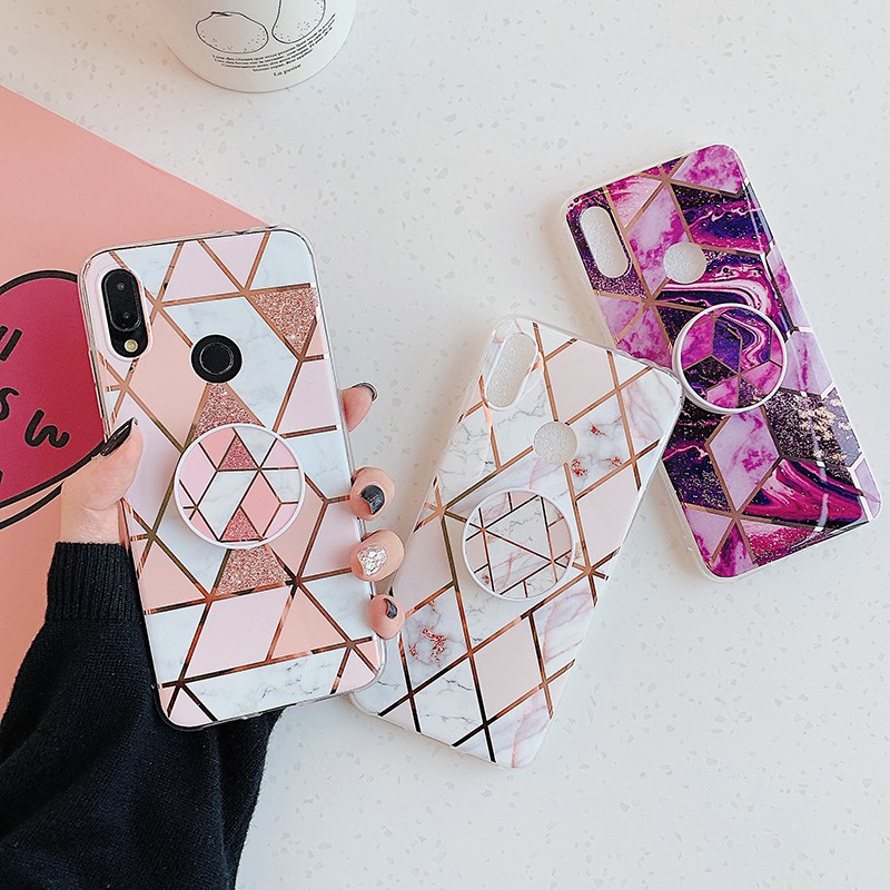 เคสโทรศัพท์มือถือพิมพ์ลาย Marble สําหรับ Xiaomi Redmi Note 6 Note 6