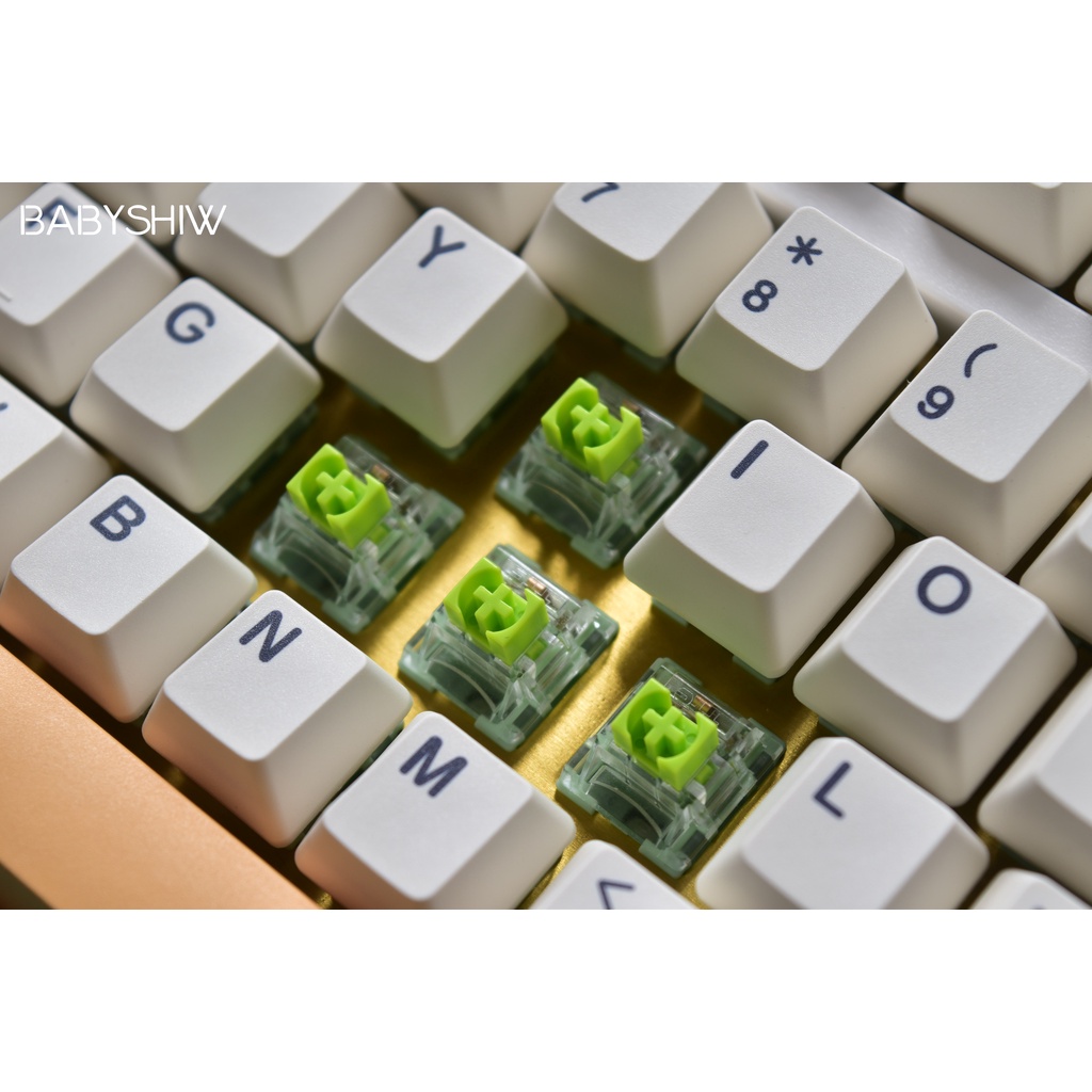 Keydous NJ80 คีย์บอร์ดสุดคุ้มค่า Brass PlateHot swapRGBBluetooth5.1 ...