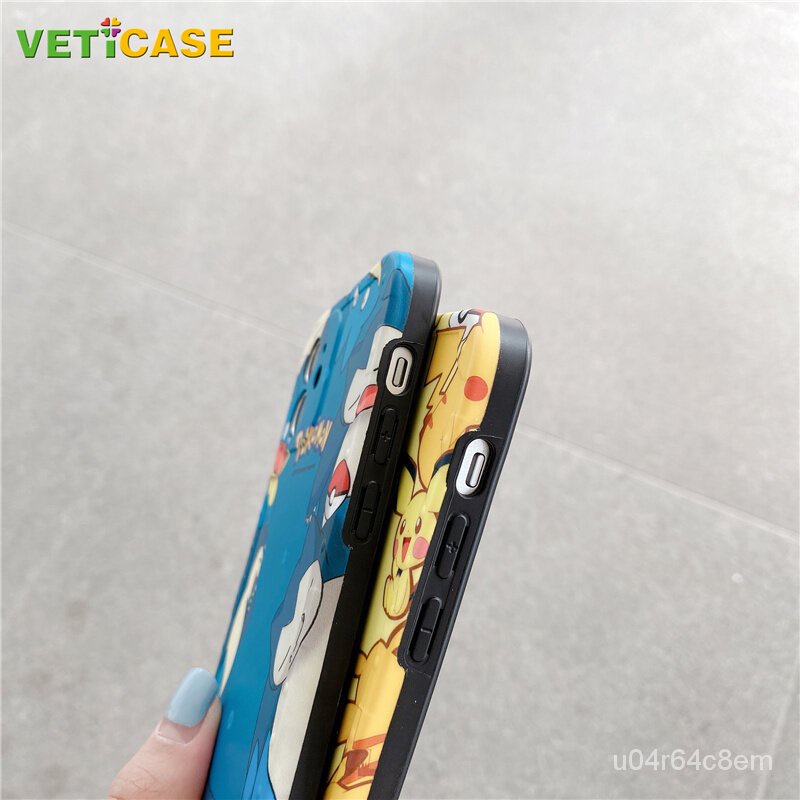 Cute Pikachu Squirtle Charizard Snorlax Dot Phone Case for Apple IPhone ...