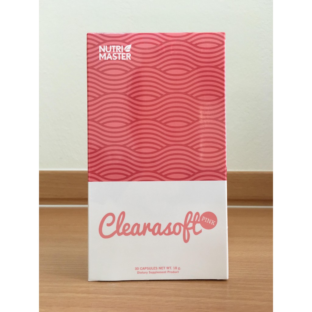 เรื่องของสิว Nutri Master ClearaSoft Pink 30 แคปซูล นูทรีมาสเตอร์ เคลีย ...